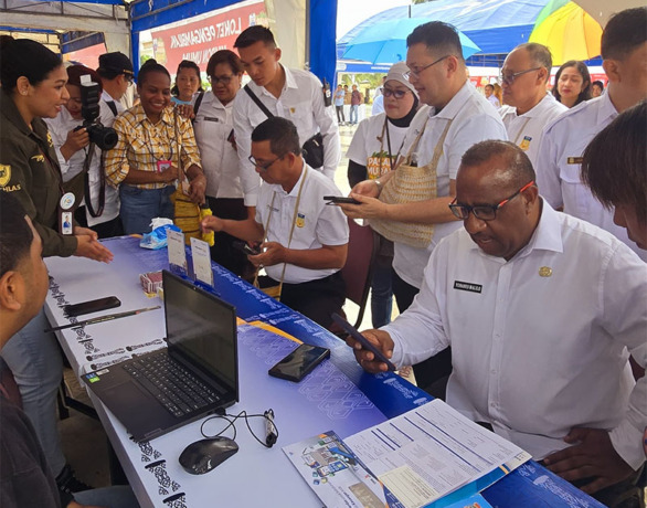 Pasar Murah Digital, Bank Papua Ajak Masyarakat Gunakan Qris Disetiap ...